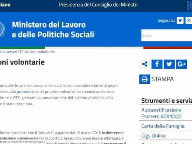 Le dimissioni dal lavoro - Dimissioni volontarie con e senza preavviso