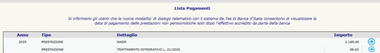 Trattamento Integrativo sulla Naspi 2025 - Il Calendario Completo